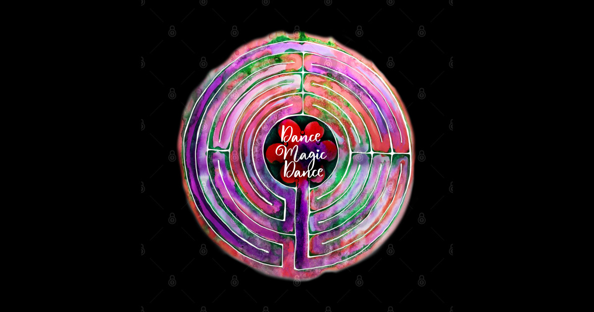 Labyrinth Dance Magic Dance - Labyrinth Movie - Sticker | TeePublic