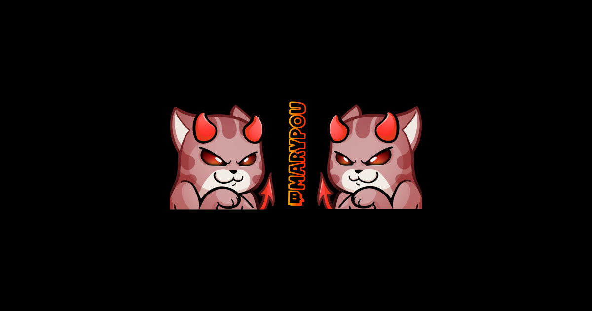 Pou Evil V2 - Pou Evil V2 - Sticker | TeePublic