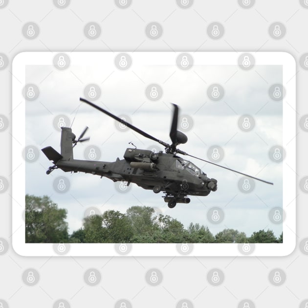 WAH-64D Apache Longbow - Apache - Sticker | TeePublic