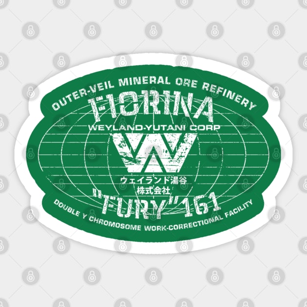Fiorina "Fury" 161 - Alien3 - Sticker | TeePublic