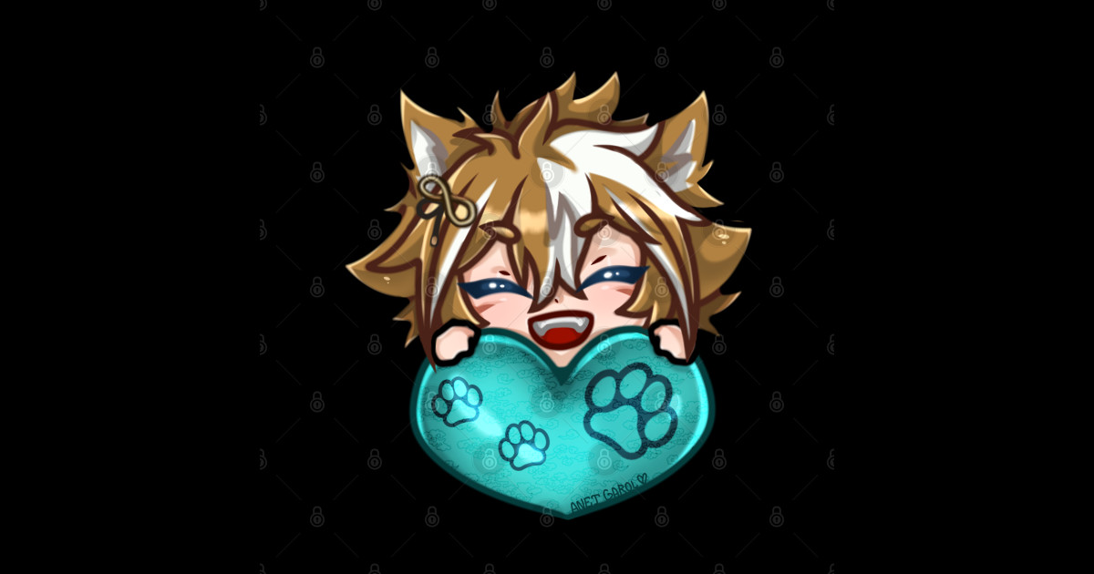 Genshin Impact - Gorou - Anetgarol - Sticker | TeePublic