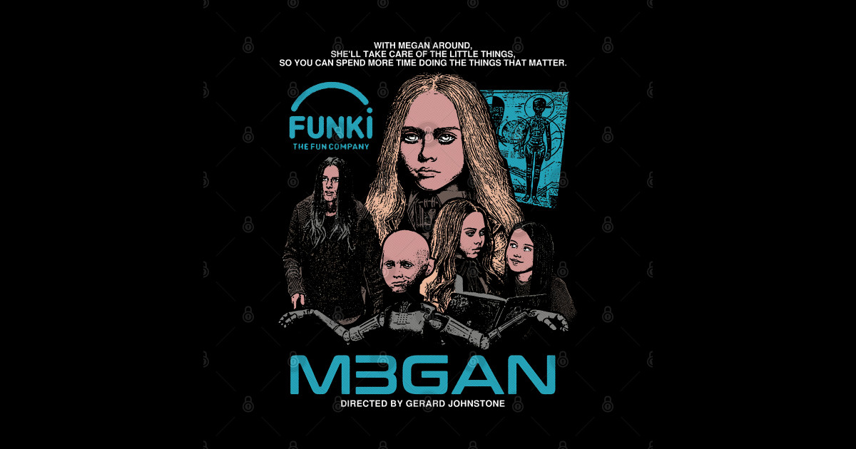 M3GAN - M3gan - Sticker | TeePublic