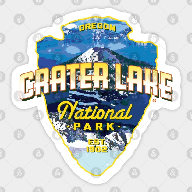 Crater Lake National Park - National Park - Sticker | TeePublic