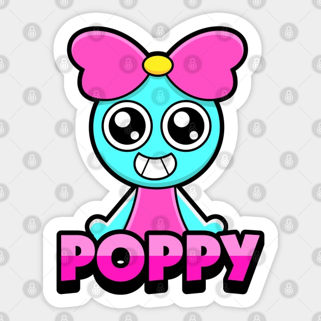 Dandys World Poppy - Dandys World Game - Sticker | TeePublic