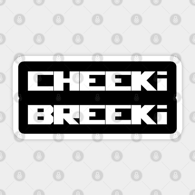 Escape from Tarkov Cheeki Breeki Black - Escape From Tarkov - Sticker ...