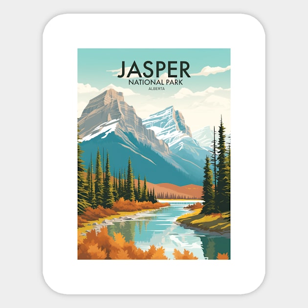 JASPER NATIONAL PARK - Canada - Sticker | TeePublic