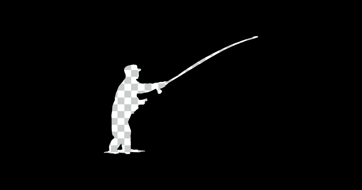 JAN-29 Fly Fishing dot PNG - Fishing - Sticker | TeePublic