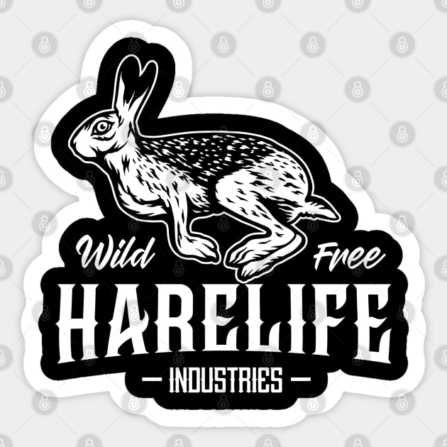 Hare design - Hare - Sticker | TeePublic