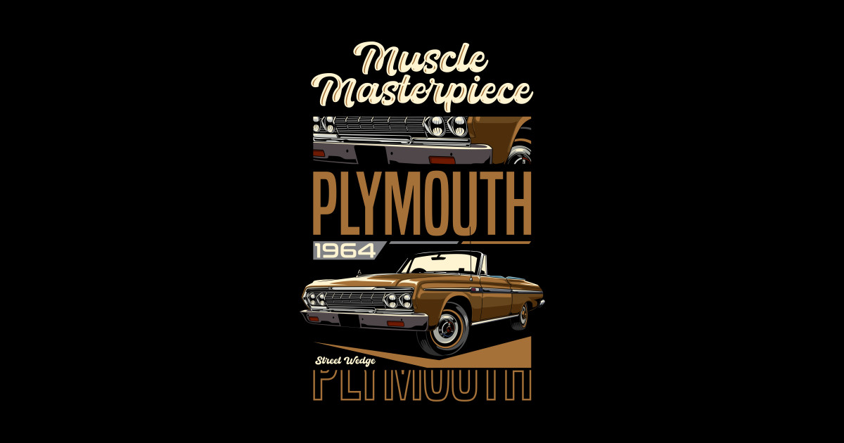 1964 Plymouth Sport Fury Car - 1964 Plymouth Sport Fury Car - Sticker ...