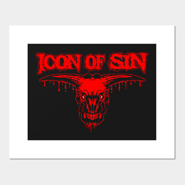 Icon of Sin - Pixel - Posters and Art Prints | TeePublic