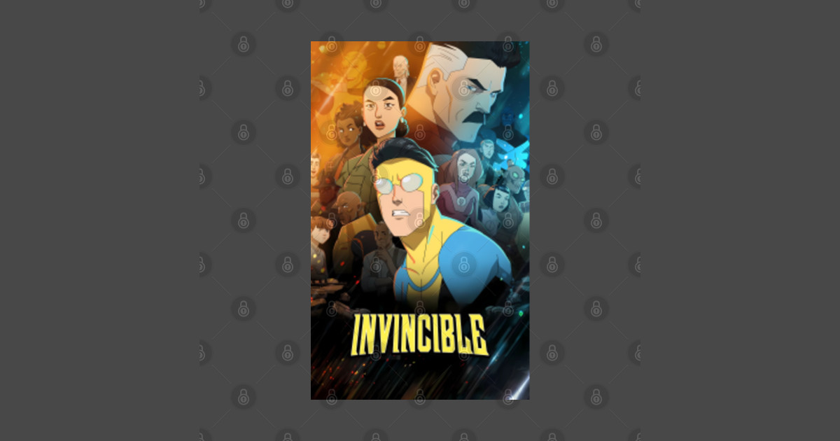 Invincible Cartoon - Invincible - T-Shirt | TeePublic
