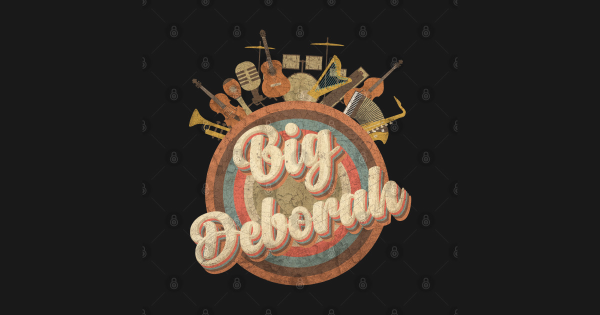 Vintage Retro // Big Deborah - Big Deborah - T-Shirt | TeePublic