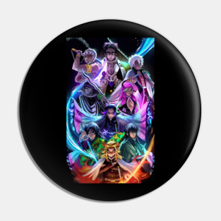 Demon Slayer Corps Symbol Pins and Buttons for Sale | TeePublic