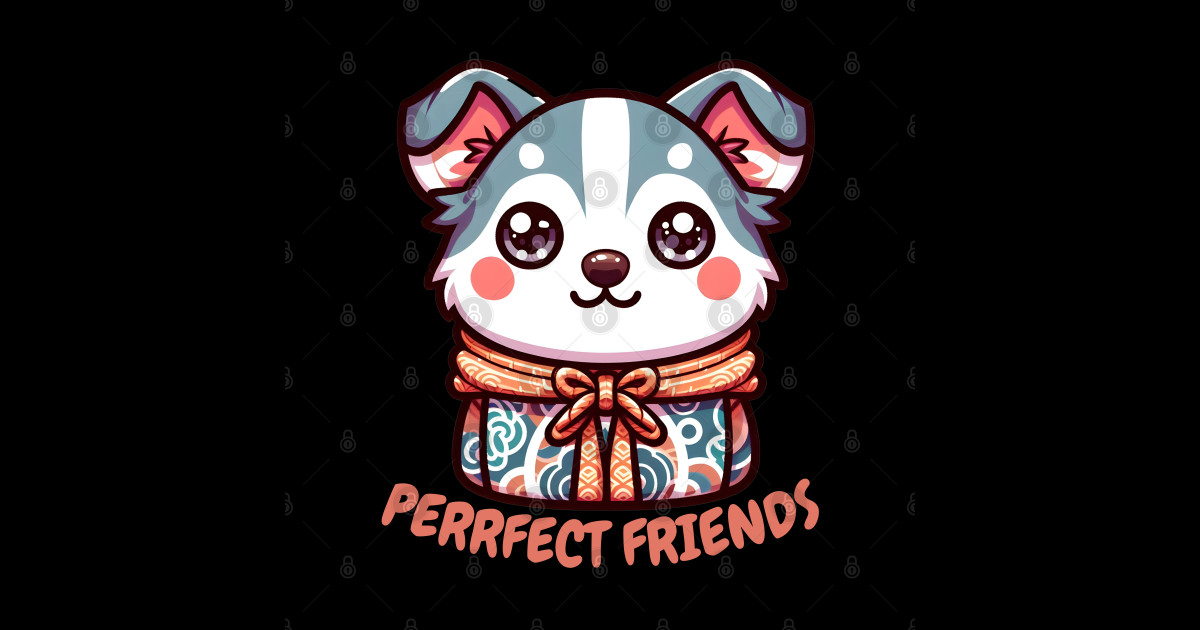 Dog friends - Friends - Sticker | TeePublic