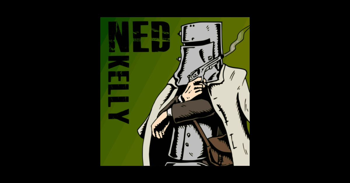 Ned Kelly - Ned Kelly - Sticker | TeePublic