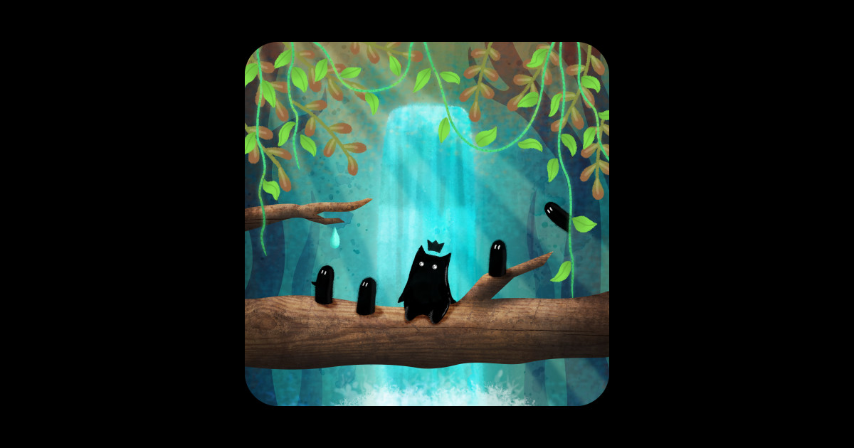 Shadow Tales: Oasis - Happy - Sticker | TeePublic