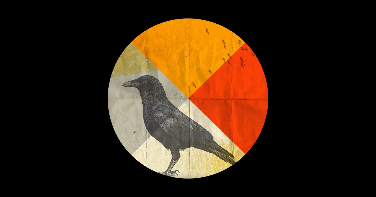 Raven Circle - Raven - Sticker | TeePublic
