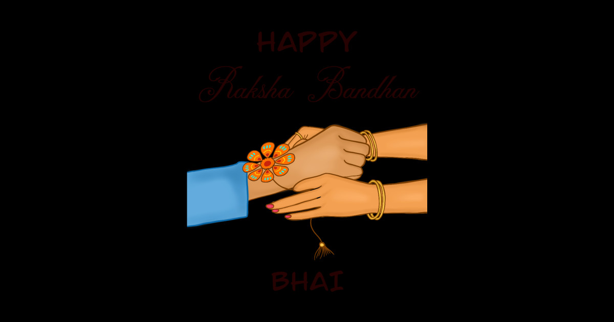 Happy Raksha bandhan bhai, Raksha bandhan, Rakhi - Rakhi - Sticker ...