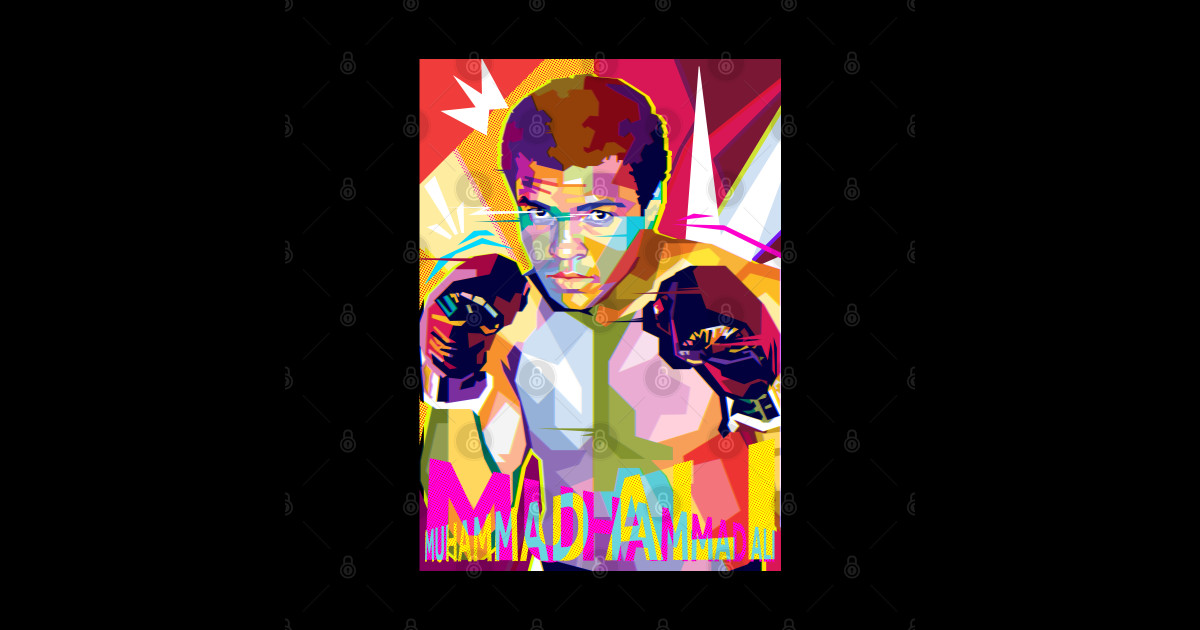 Muhammad Ali - Muhammad Ali - Sticker | TeePublic