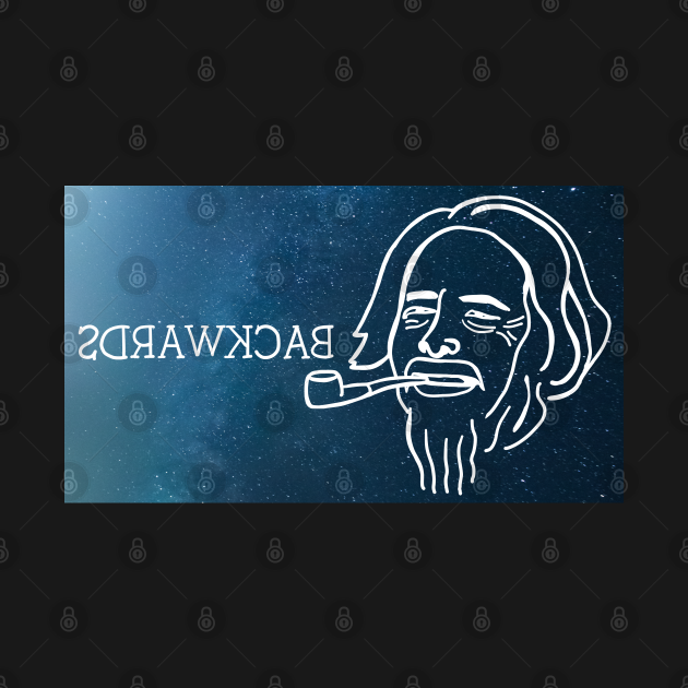 Backwards Law Alan Watts Fan Art - Alan Watts - T-Shirt | TeePublic