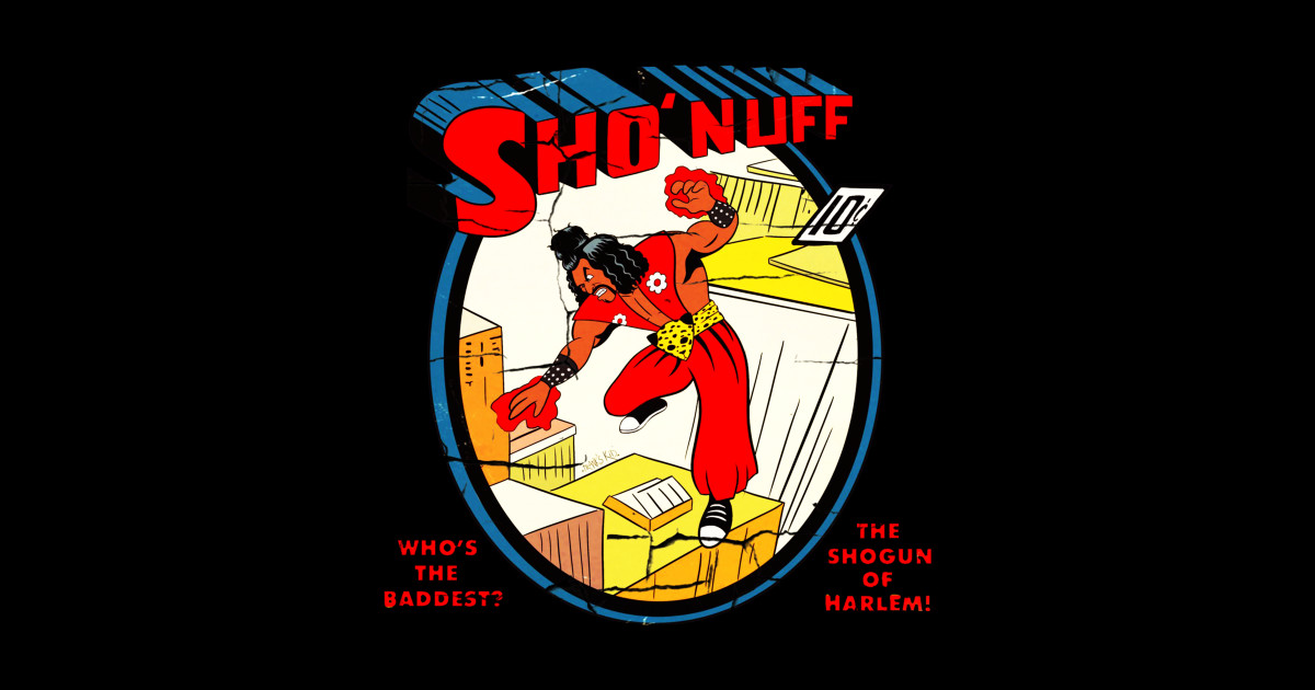 Who's The Baddest? - Shonuff - Sticker | TeePublic