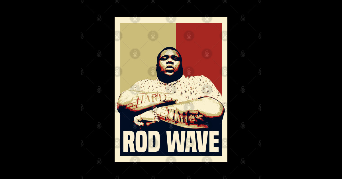 Rod Wave Pop Art Style - Rod Wave - Sticker | TeePublic