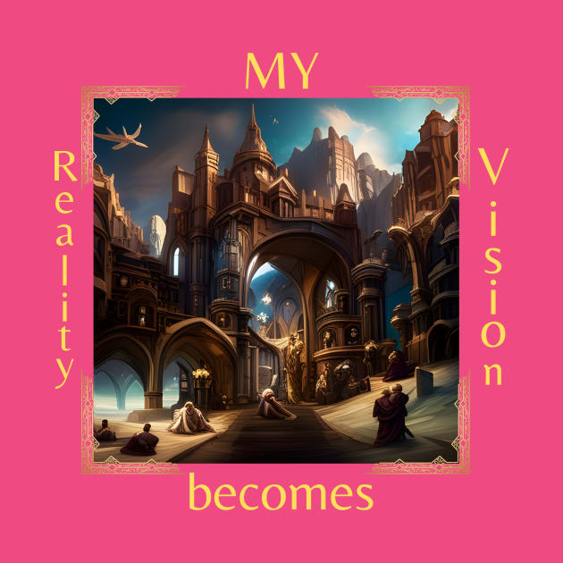 My Vision becomes Reality - Self Discovery - T-Shirt | TeePublic