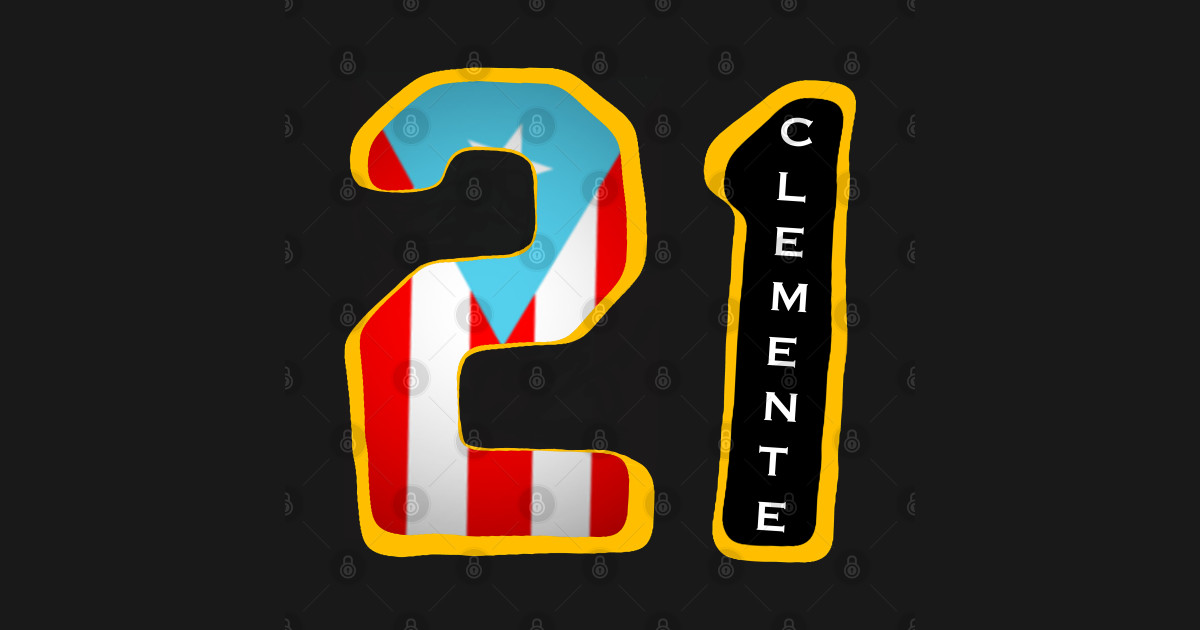 Roberto Clemente 21 Boricua - Roberto Clemente 21 - Sticker | TeePublic