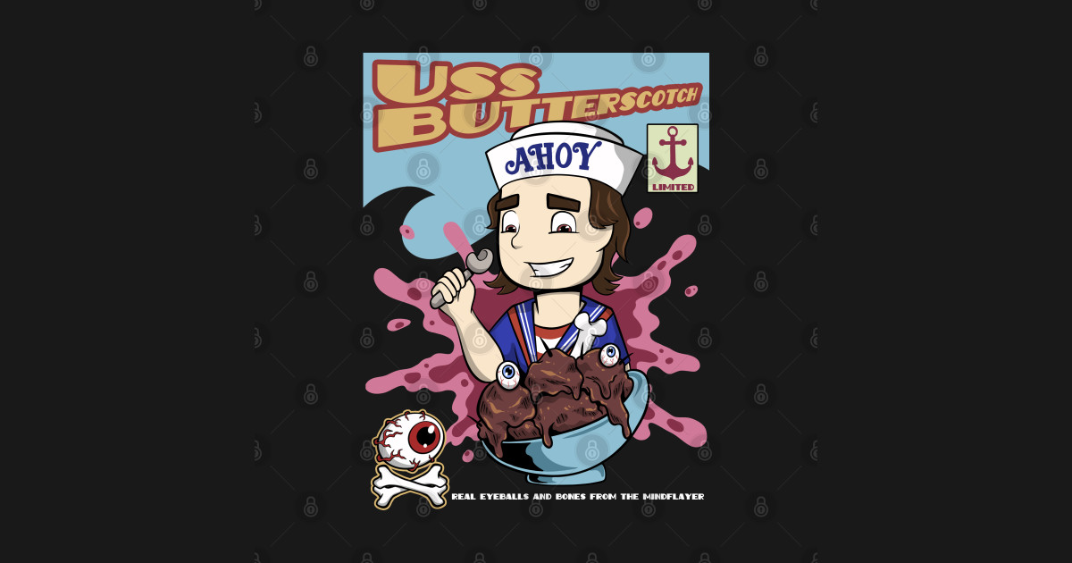 USS Butterscotch - Stranger Things - Kids Hoodie | TeePublic