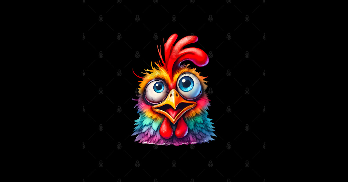 Fowl mood? Not me! - Fowl Mood Not Me - Sticker | TeePublic