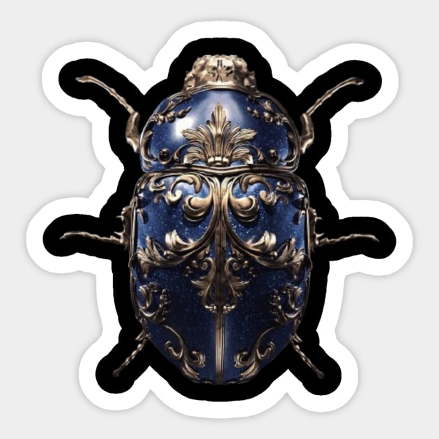 sci fi beetle - Sci Fi Beetle - Sticker | TeePublic