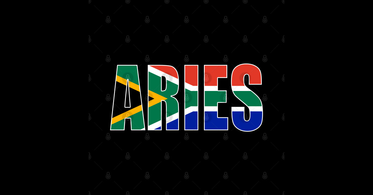 Aries South African Horoscope Heritage DNA Flag - Aries South African ...