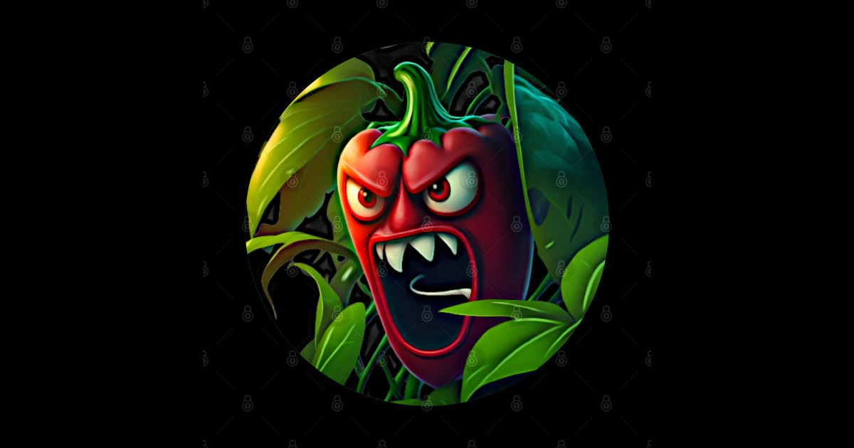 Angry Chilli 0.1 - Chillie - Sticker | TeePublic