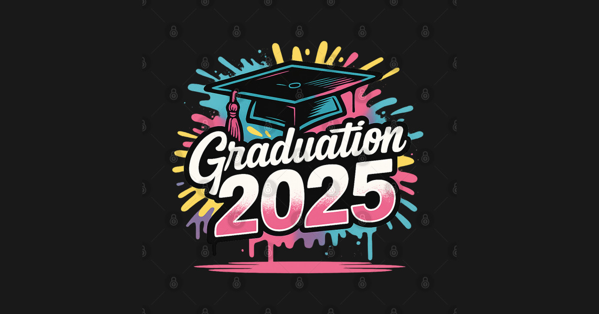 Graffiti Style Graduation 2025 – Colorful Street Art Design ...