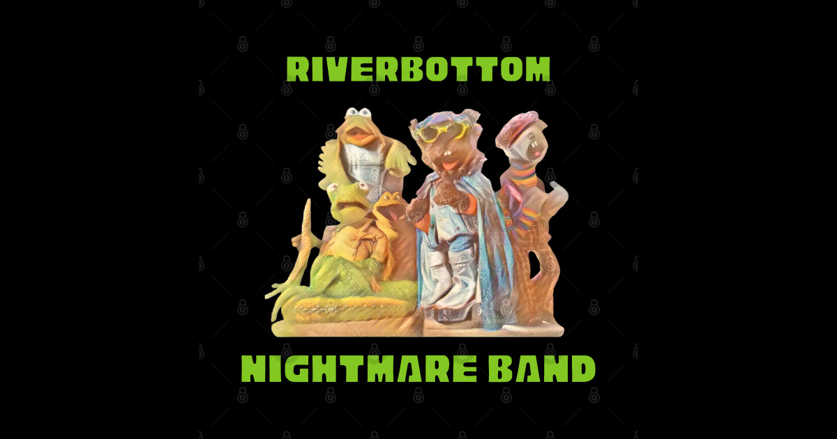 Riverbottom Nightmare Band - Emmet Otter - Sticker | TeePublic