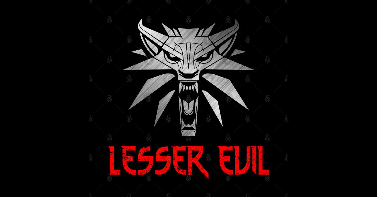 Witcher : Lesser evil - Witcher - T-Shirt | TeePublic
