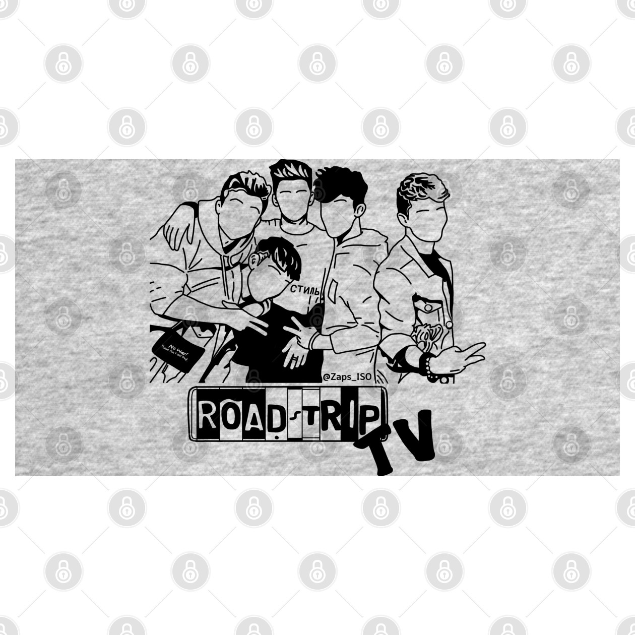 RoadtripTV Boyband Roadtrip Band Fanart Merch Design - Roadtriptv ...