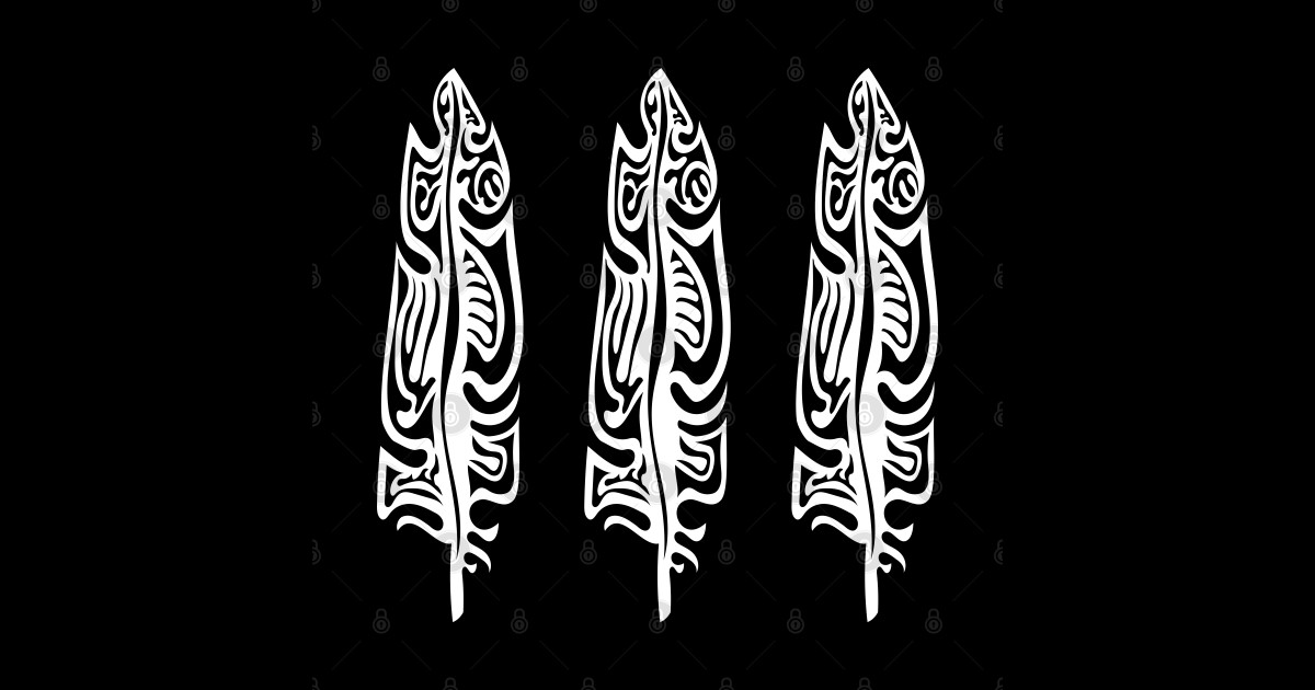 Three Feathers Respect Indigenous WAWEZHI CANADA - Feather - Posters ...
