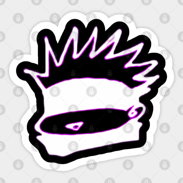 Gojo satoru pink addition - Gojo Satoru - Sticker | TeePublic