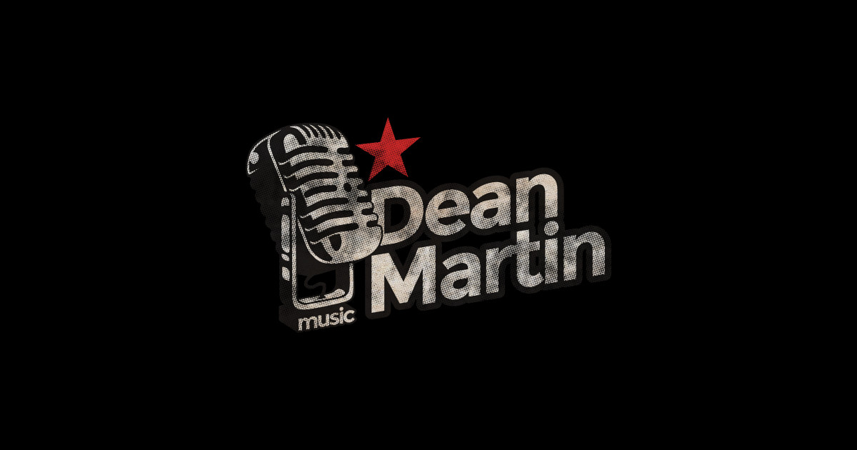 Dean Martin Vintage - Dean Martin - Sticker | TeePublic