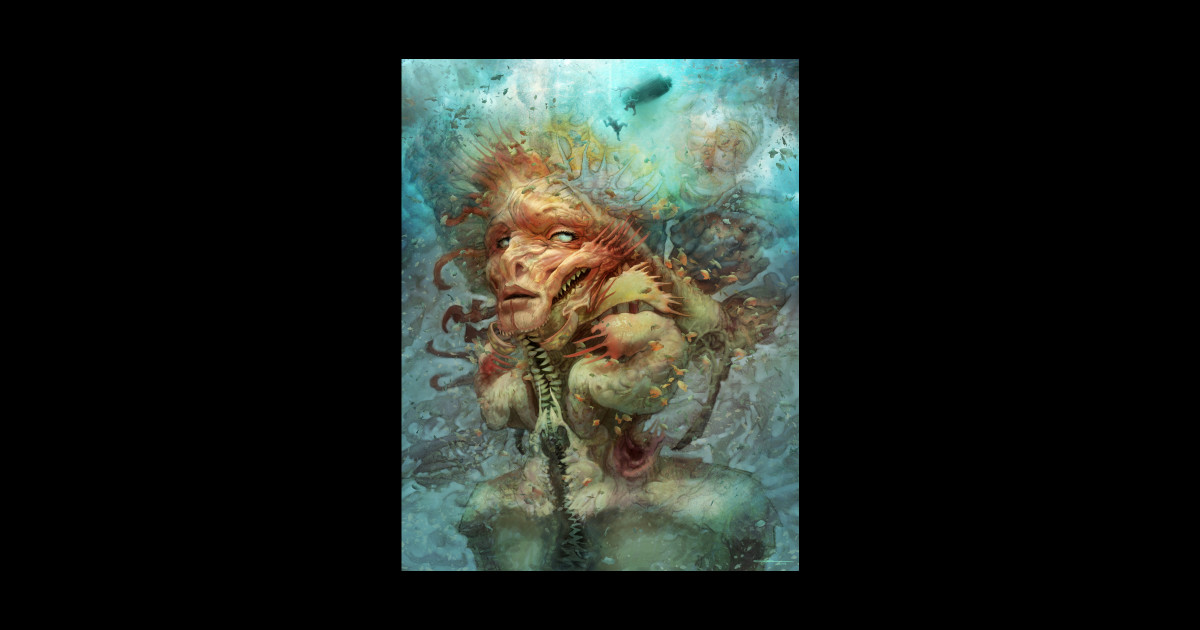 The Fortress Mimic - Water - Sticker | TeePublic