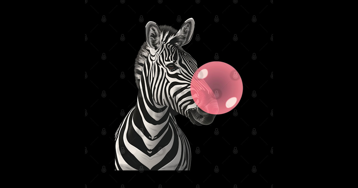 Zebra Timeline Tales - Zebra - Sticker | TeePublic