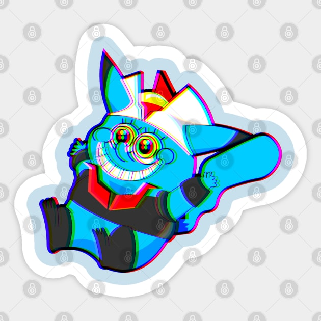 Who am I - Anime Art - Sticker | TeePublic