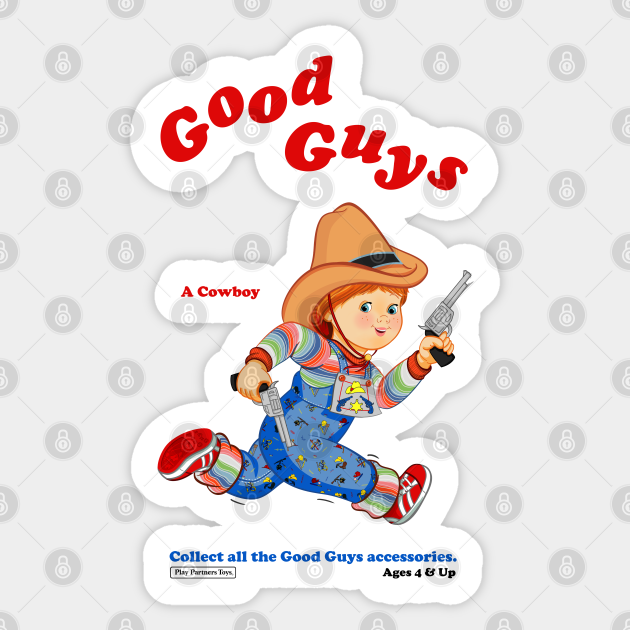 Chucky Good Guys Sticker Paper & Party Supplies Clings etna.com.pe