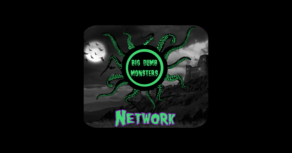 Big Dumb Network Logo - Big Dumb Monsters - Sticker | TeePublic