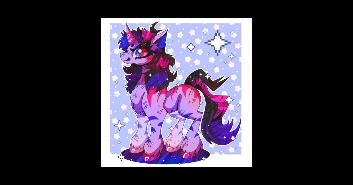 Unicorn OC - Oc - Sticker | TeePublic