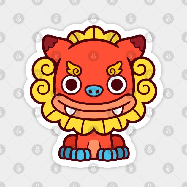 Shisa Kawaii - Shisa - Magnet | TeePublic