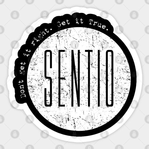 Sentio Logo - Acting - Sticker | TeePublic