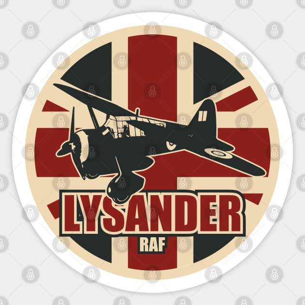 WW2 RAF Lysander - Ww2 Westland Lysander - Sticker | TeePublic