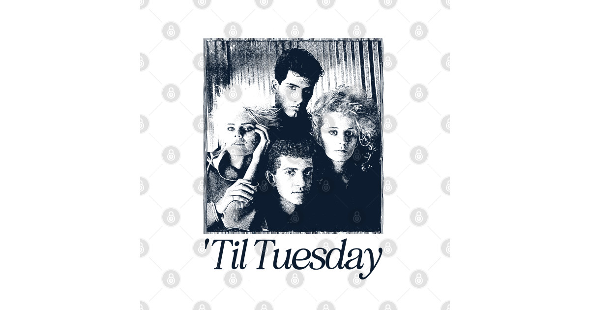 'Til Tuesday // 80s Styled Aesthetic Design - Til Tuesday - T-Shirt ...